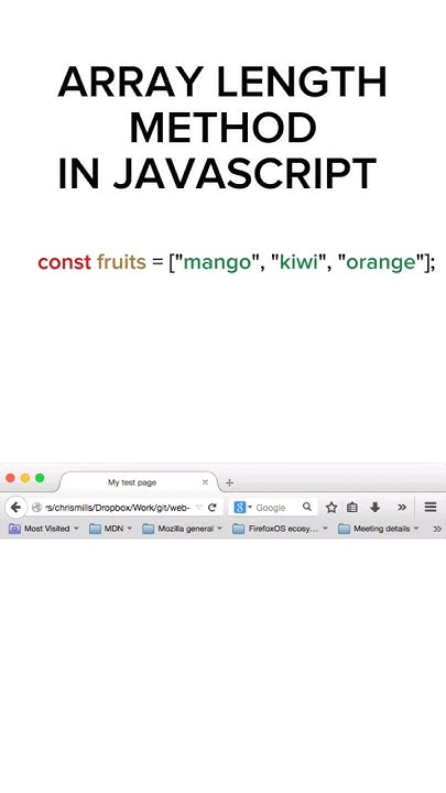 how to use length function in array in javascript #shorts #javascript ...