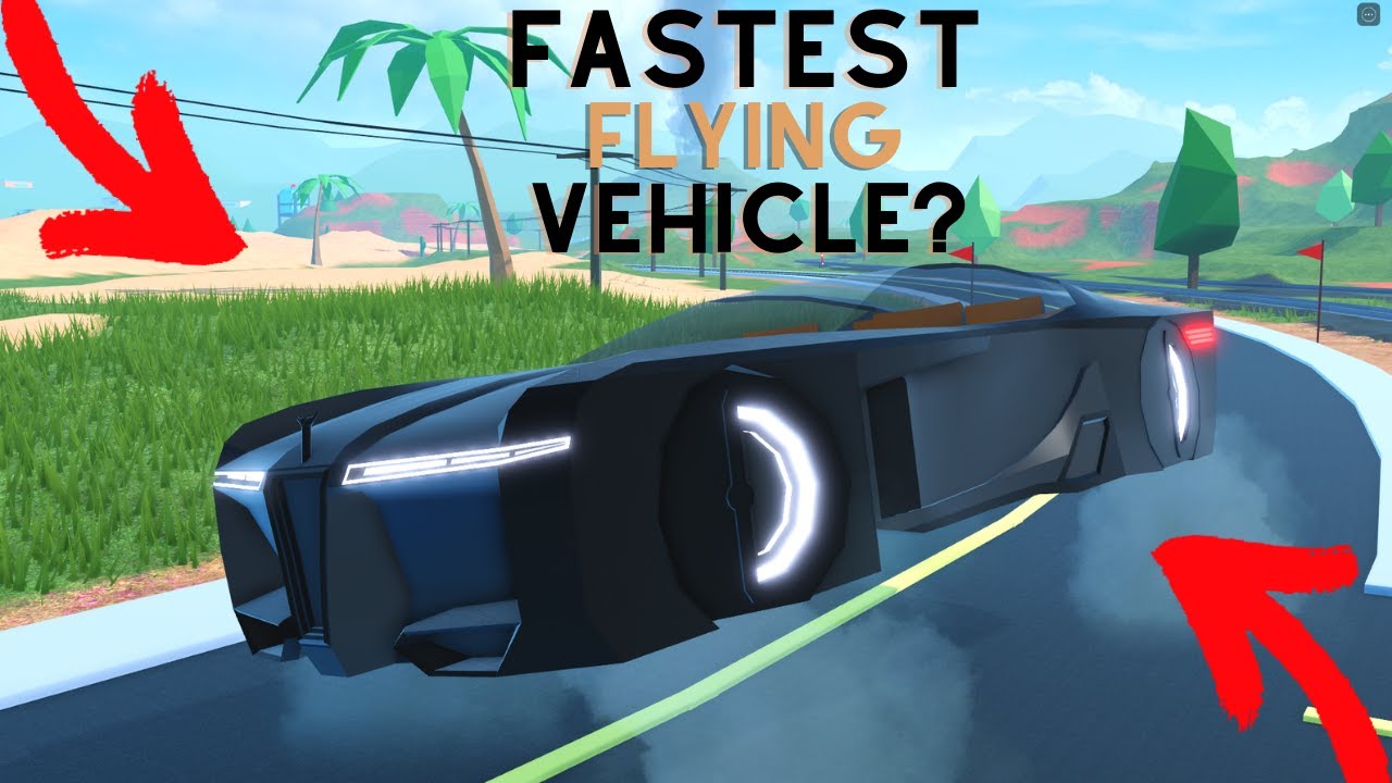 The Level 10 Celsior Is The Fastest Flying Car!?! | Roblox Jailbreak ...