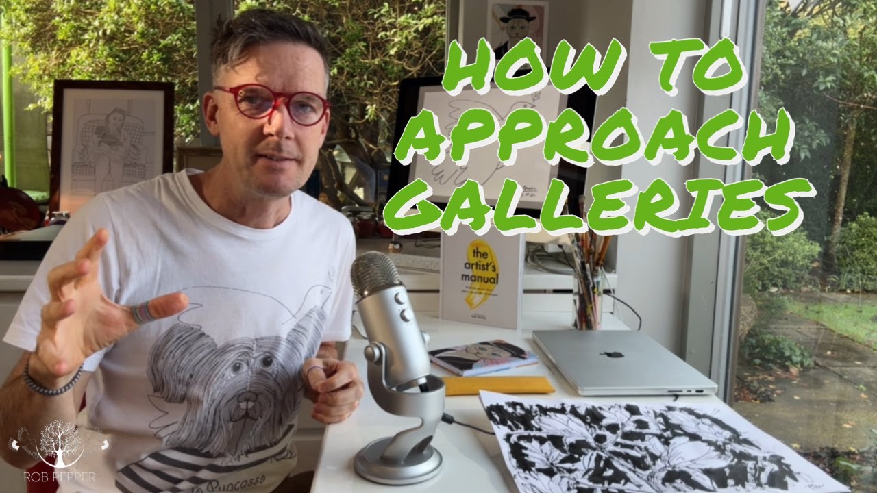How To Approach Galleries | Rob Pepper - YouTube