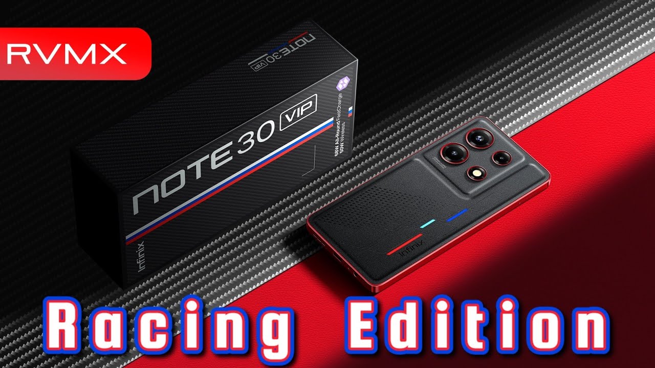 Infinix Note 30 VIP Racing Edition Unboxing México - YouTube