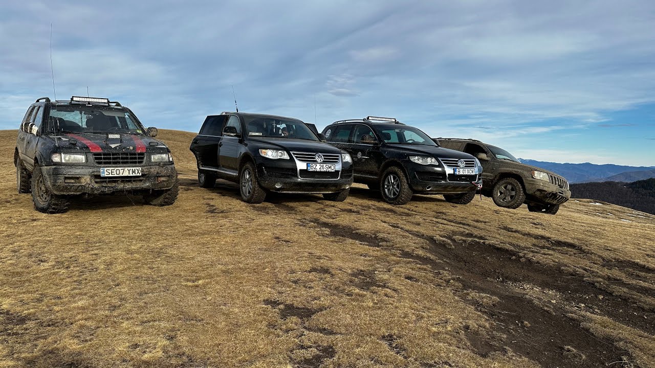 🔥Off Road Touareg🆚Touareg,Opel Frontera, Jeep Grand Cherokee Tabla ...