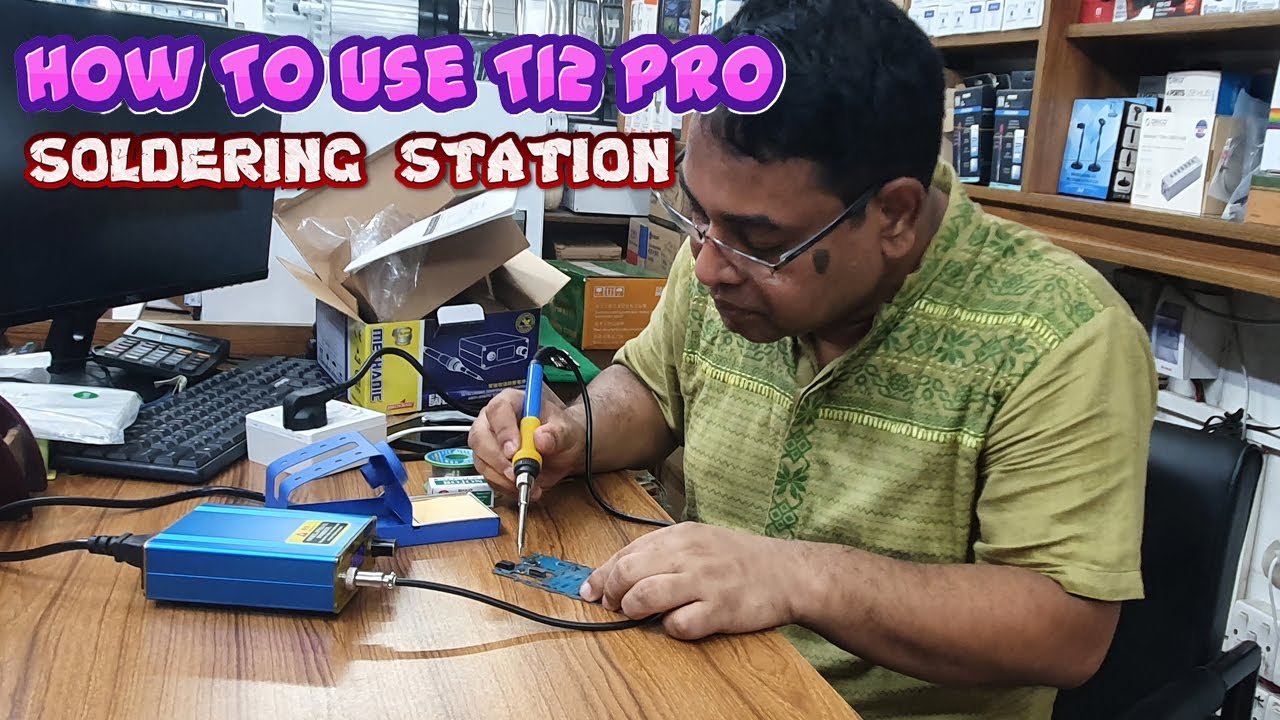 Mechanic T12 Pro 75W Intelligent Temperature Control Solder Iron SMD ...