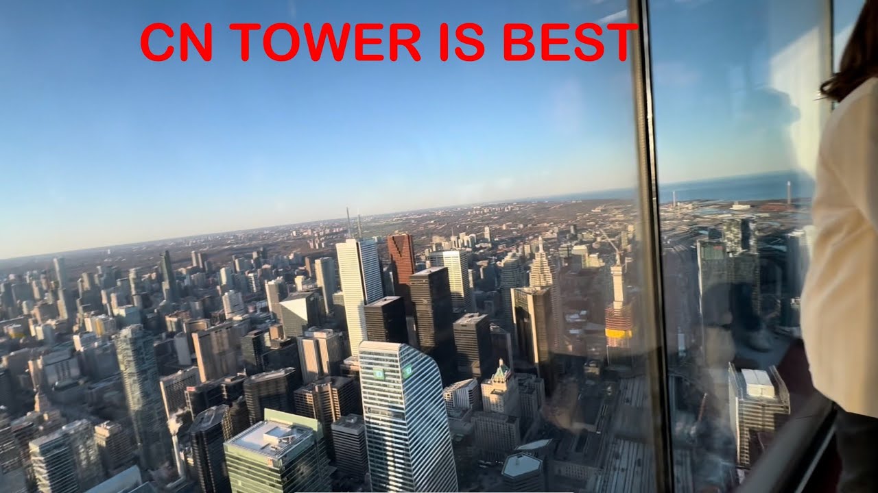 CN TOWER 😮|| Best View From CN Tower In 4 Minutes - YouTube