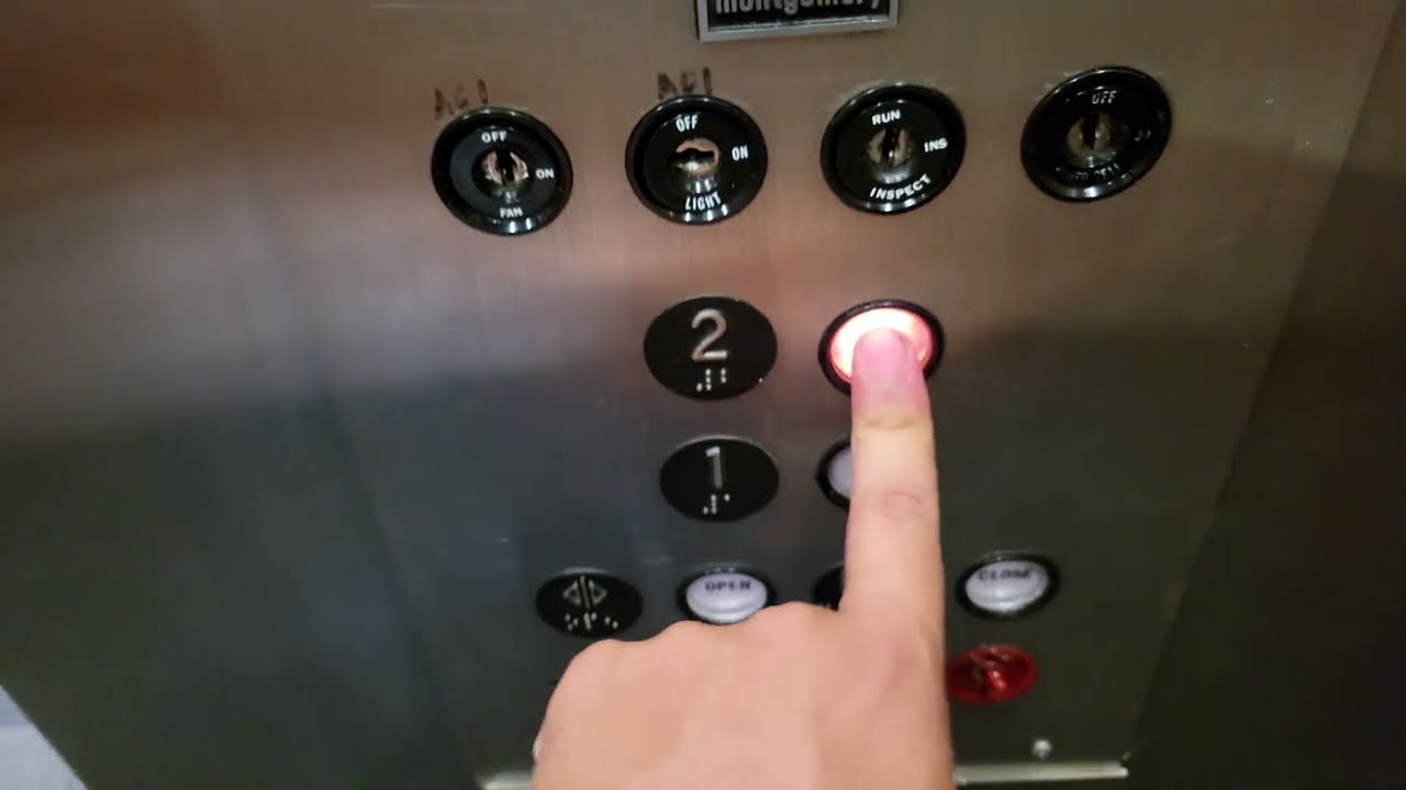 Reupload 2: Third 1986 Montgomery A-Series Hydraulic Elevator | Time ...