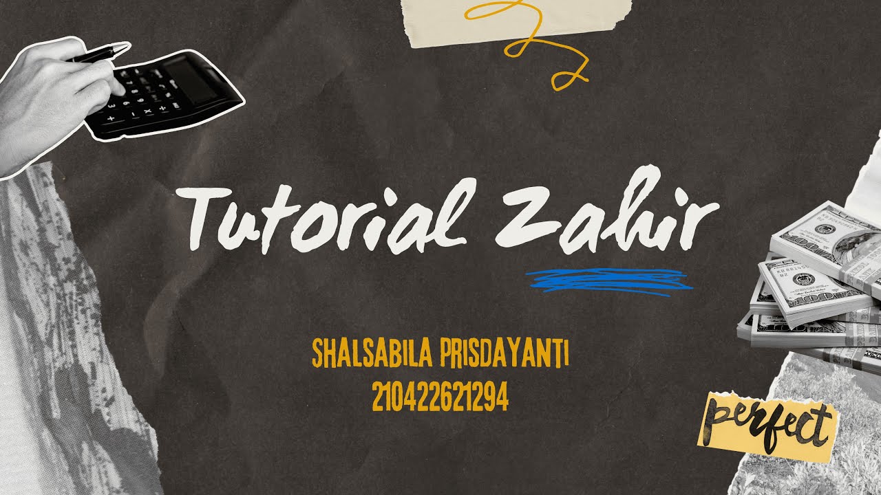 Tutorial Zahir - Shalsabila Prisdayanti - YouTube