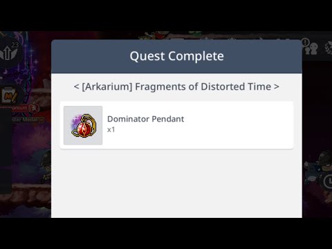 Maplestory M - Phantom - Dominator Pendant + 6 Commander Loot Set ...