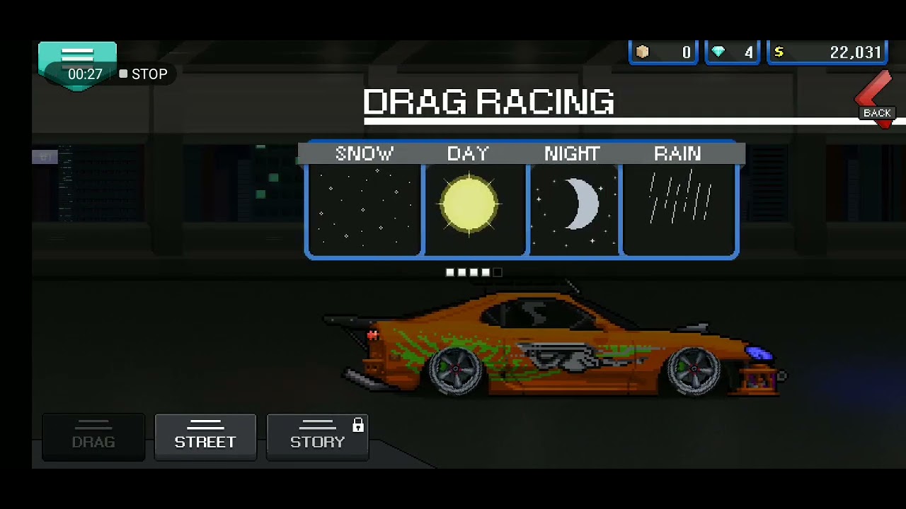 pixel racer fast supra 🤨 - YouTube