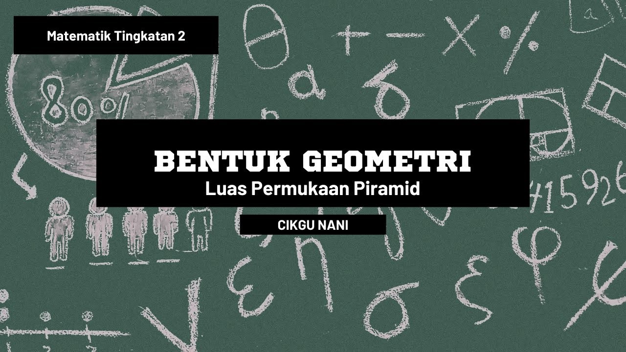 Bentuk Geometri (Luas Permukaan Piramid) - YouTube