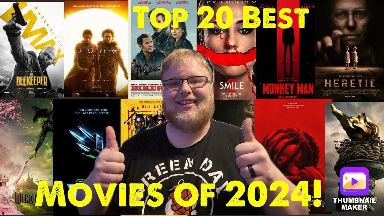 Top 20 Best Movies of 2024! - YouTube