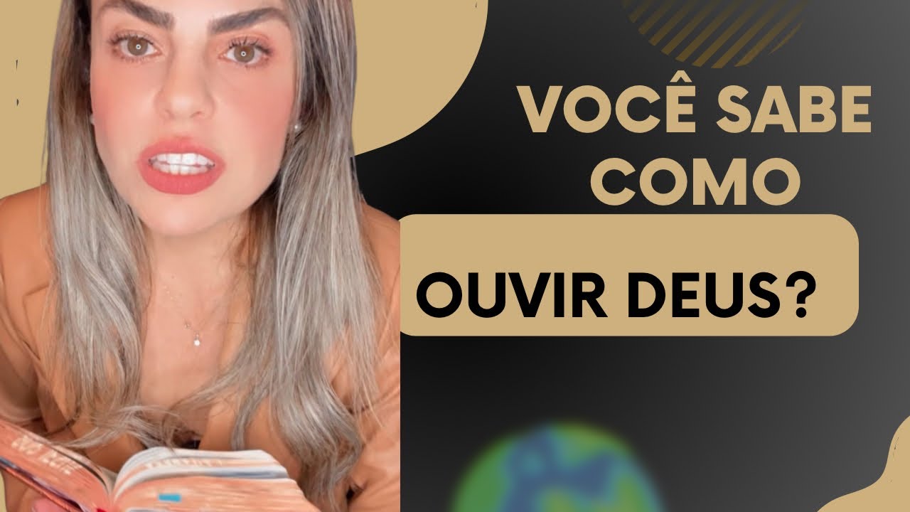 Como ouvir a Deus #deus #espiritosanto #comoouviravozdedeus - YouTube