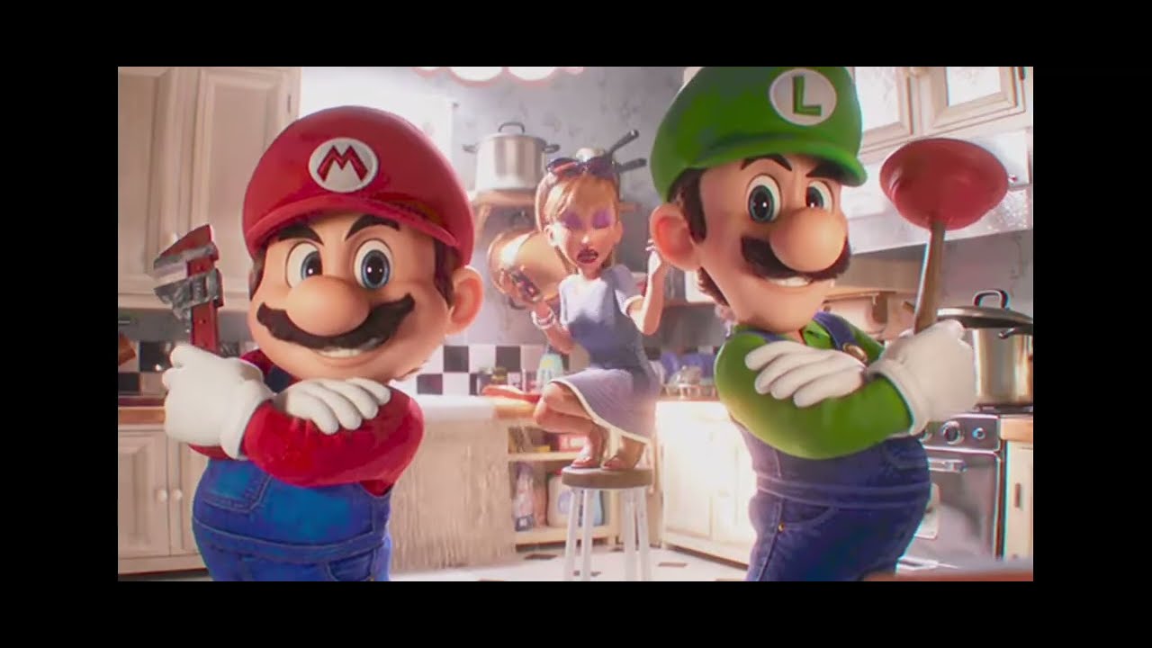 Super Mario Bros la película comercial Mario Bros plomero - YouTube