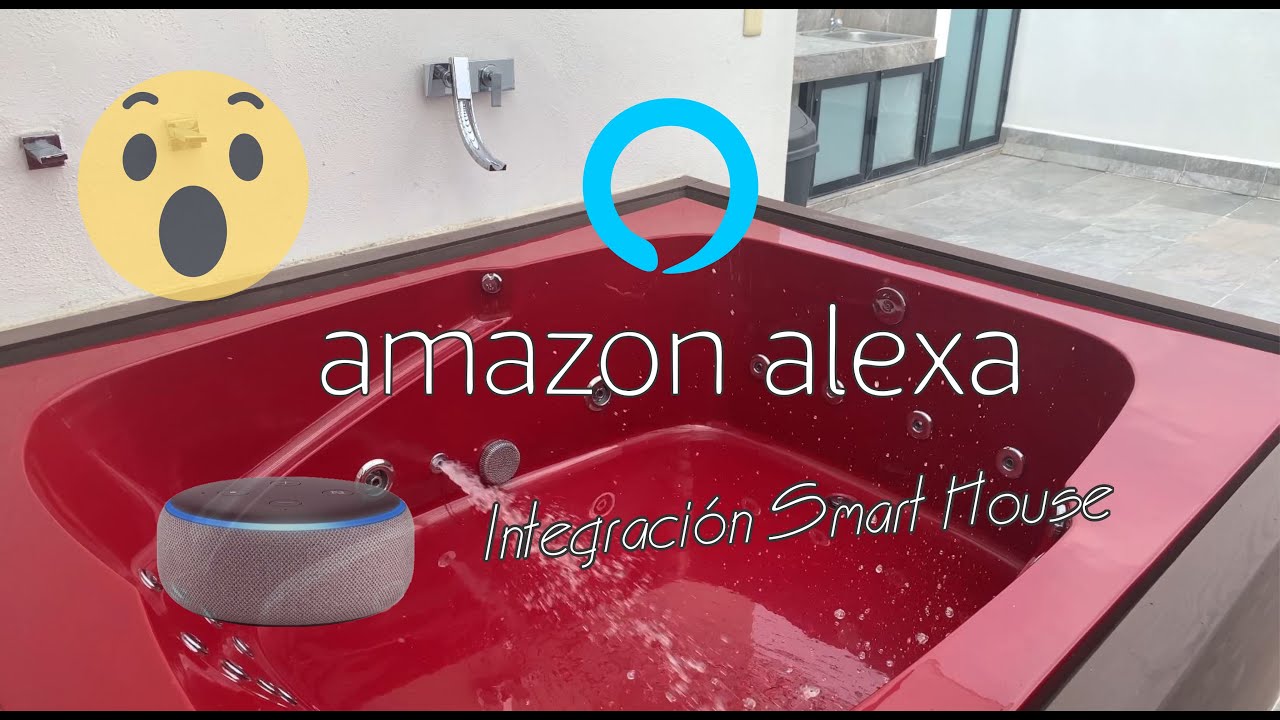 Llenado de jacuzzi por voz con Alexa - YouTube