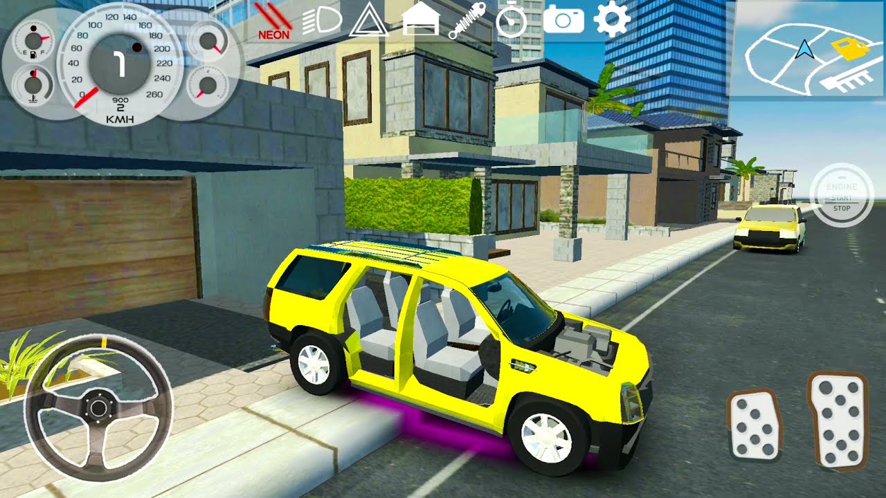 Cadillac SUV Driving Simulation - Offroad and City Drive - Android ...