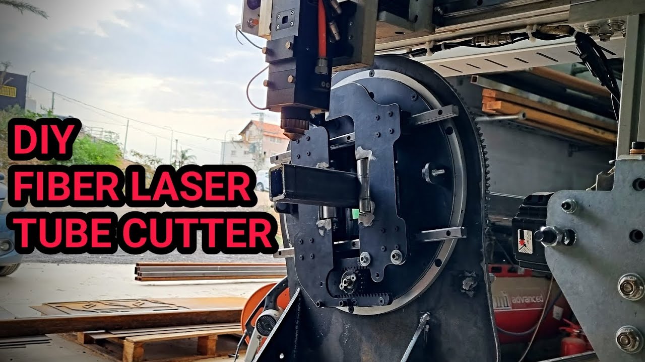 DIY FIBER LASER 2kw TUBE CUTTER - YouTube