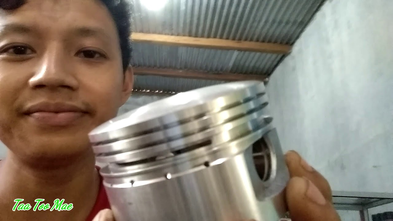 AMAZING PISTON MOBIL DIPASANG PADA SEPEDA MOTOR part 1 - YouTube