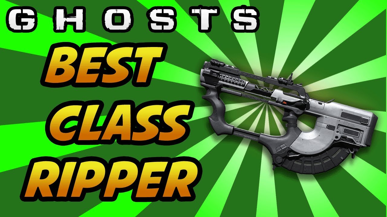 COD Ghosts: "Ripper" - BEST CLASS SETUP! - Call of Duty: Ghost Season ...