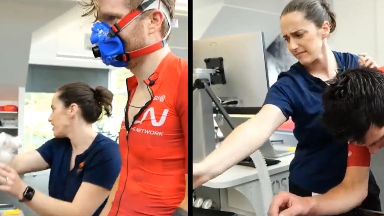 GCN presenters tested with COSMED equipment at a Performance Lab in ...