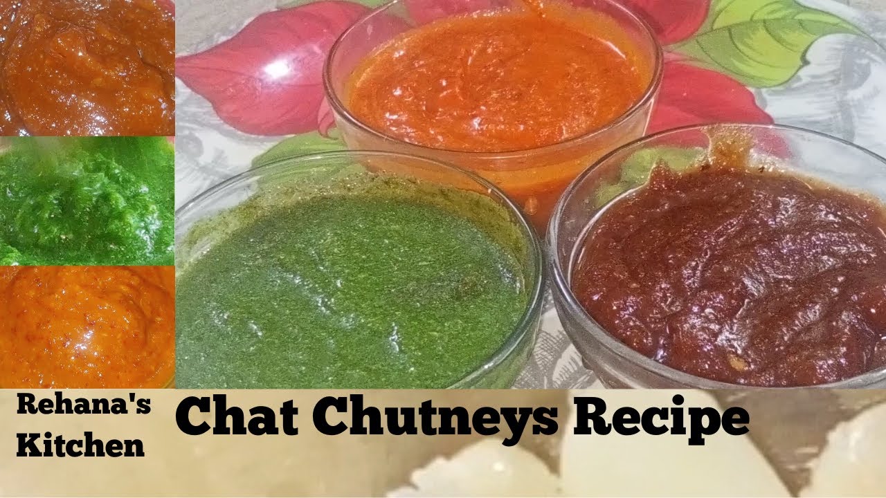 சாட் சட்னி /Chat Chutneys Recipe / Homemade Chat Chutney/How to make ...