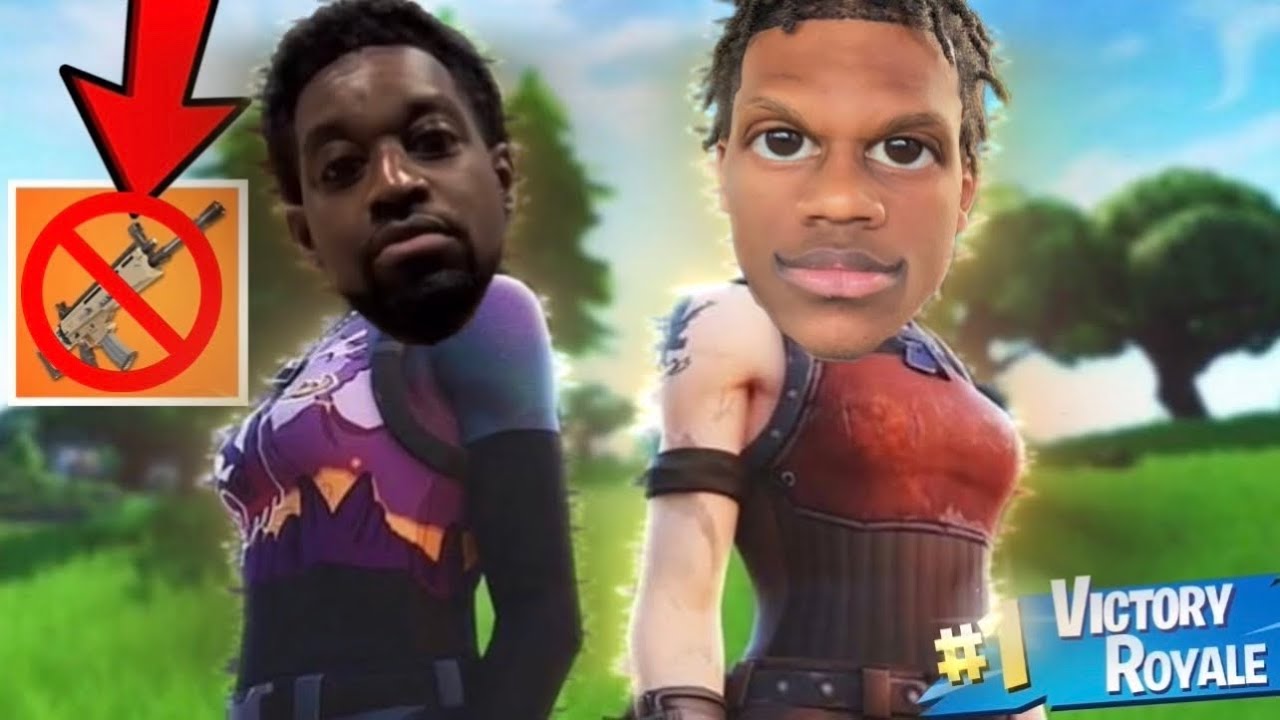 WE Tried To Win A Game Of *Ranked* Fortnite Without Guns… - YouTube