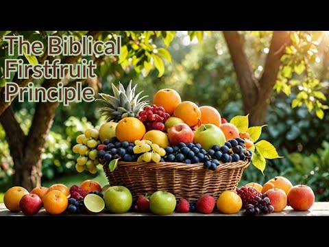 The Principle Of Honoring God With Our Firstfruit - YouTube