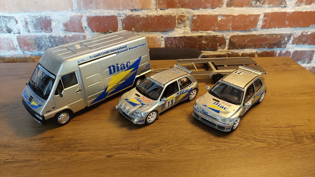 WRC Collection Rally Team Diac P.Bugalski Renault Clio maxi monte carlo ...
