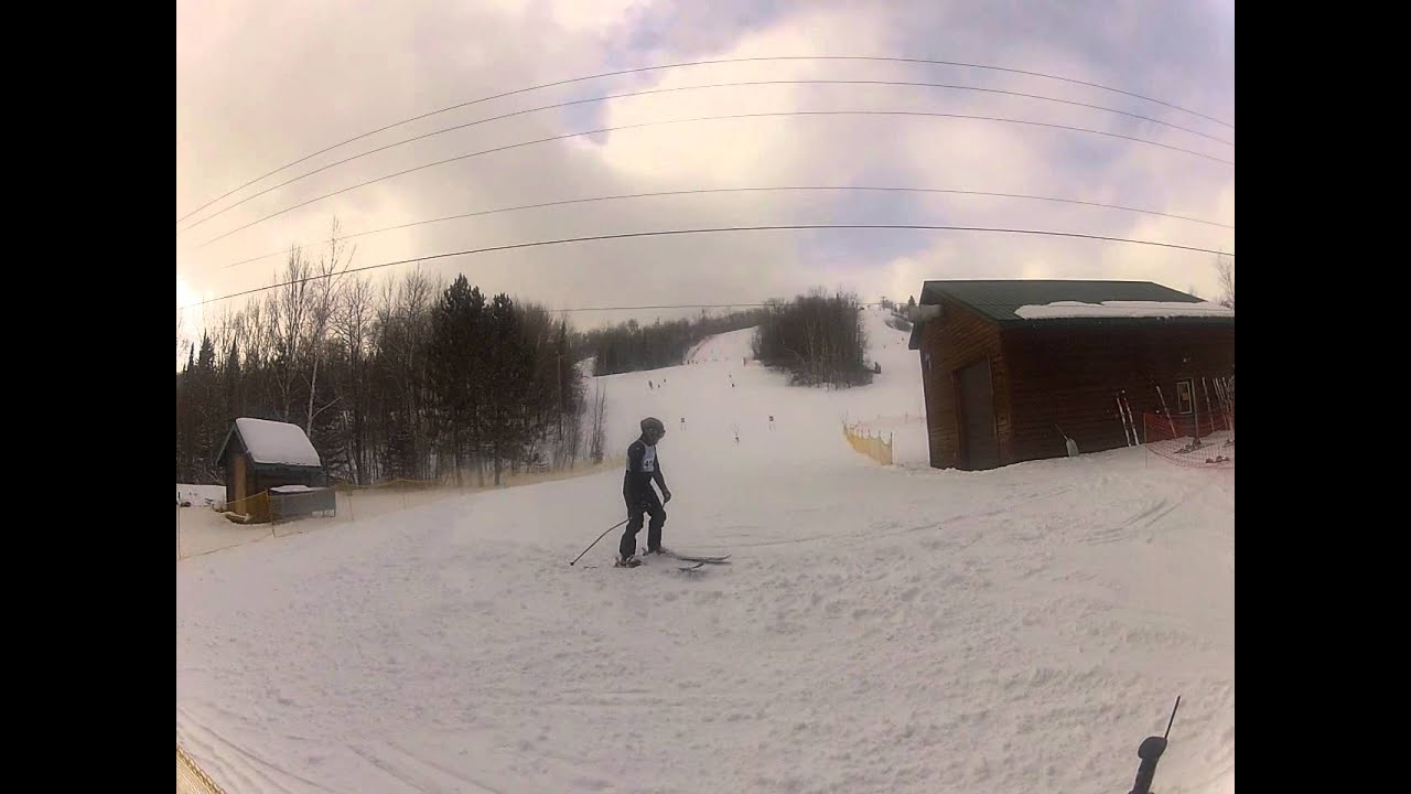 SKI CHALLENGE GIANTS RIDGE STATE RACE W AJ KITT - YouTube