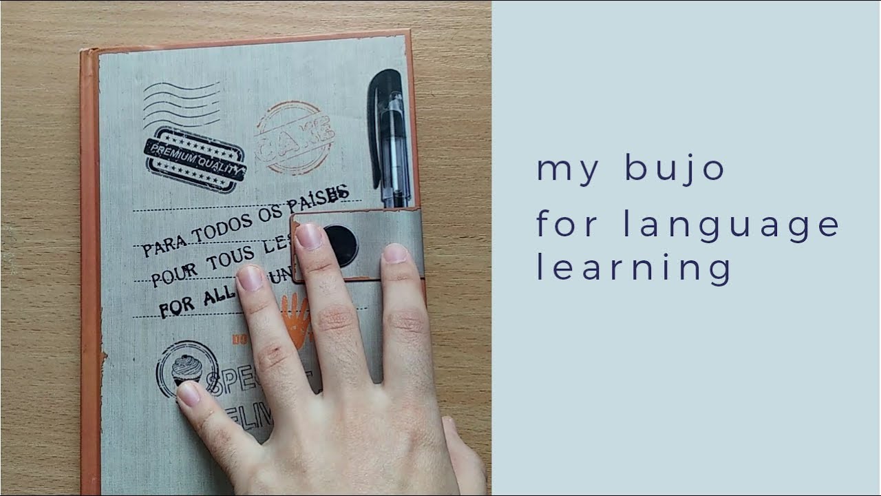 my bujo | for language learning - YouTube