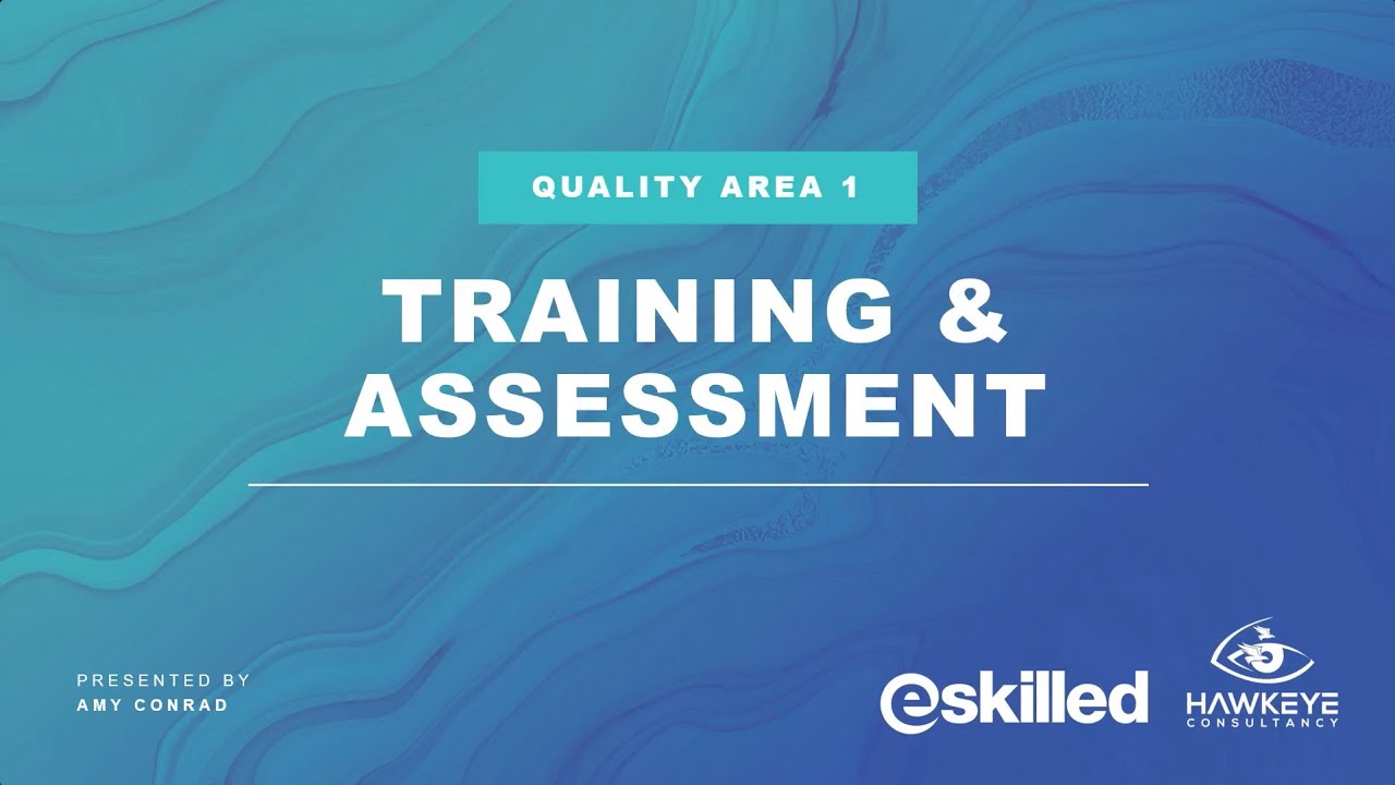 Quality Area 1 — Training & Assessment (RTO Standards 2025) - YouTube