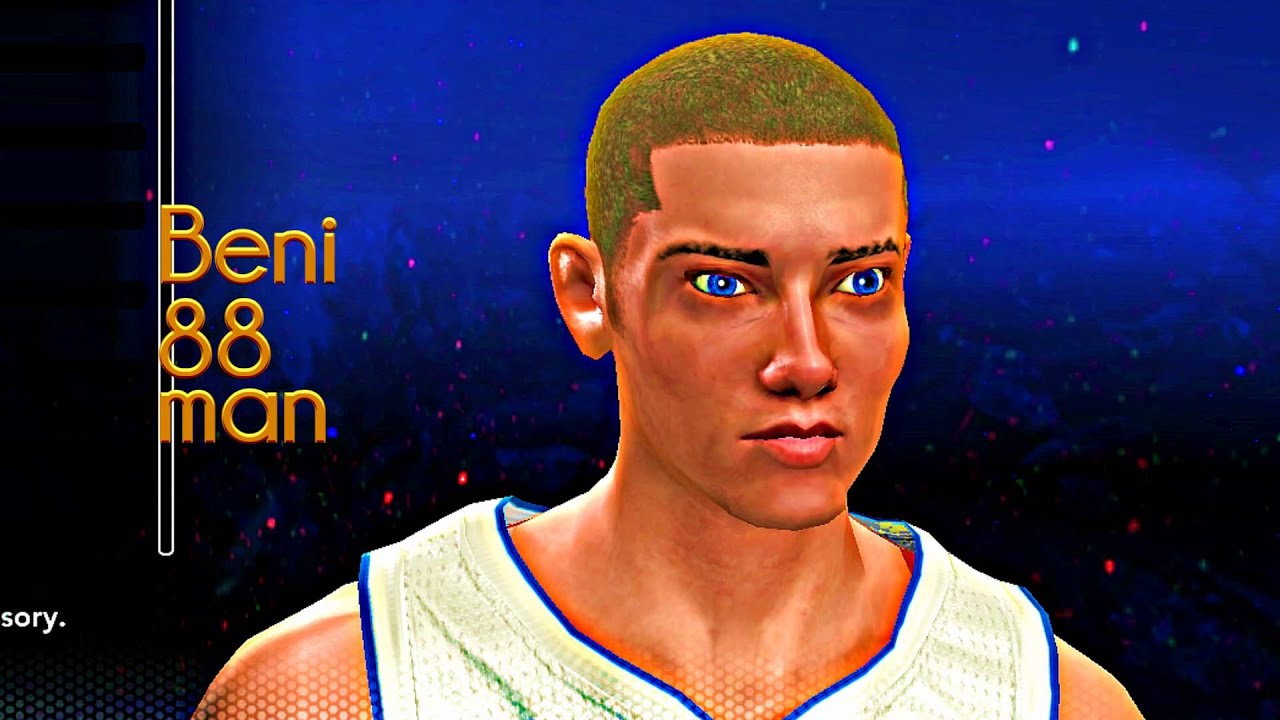 BEST EMINEM IN NBA 2K14 - CHARACTER CREATION - CREATE PLAYER - YouTube
