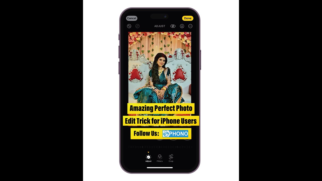 iPhone Perfect Photo edit trick | Phono Retail - YouTube