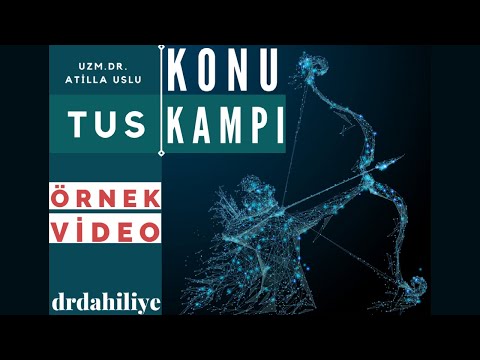 DR DAHİLİYE TUS KONU KAMPI ÖRNEK VİDEOSU (Romatoloji-2021 EYLÜL)