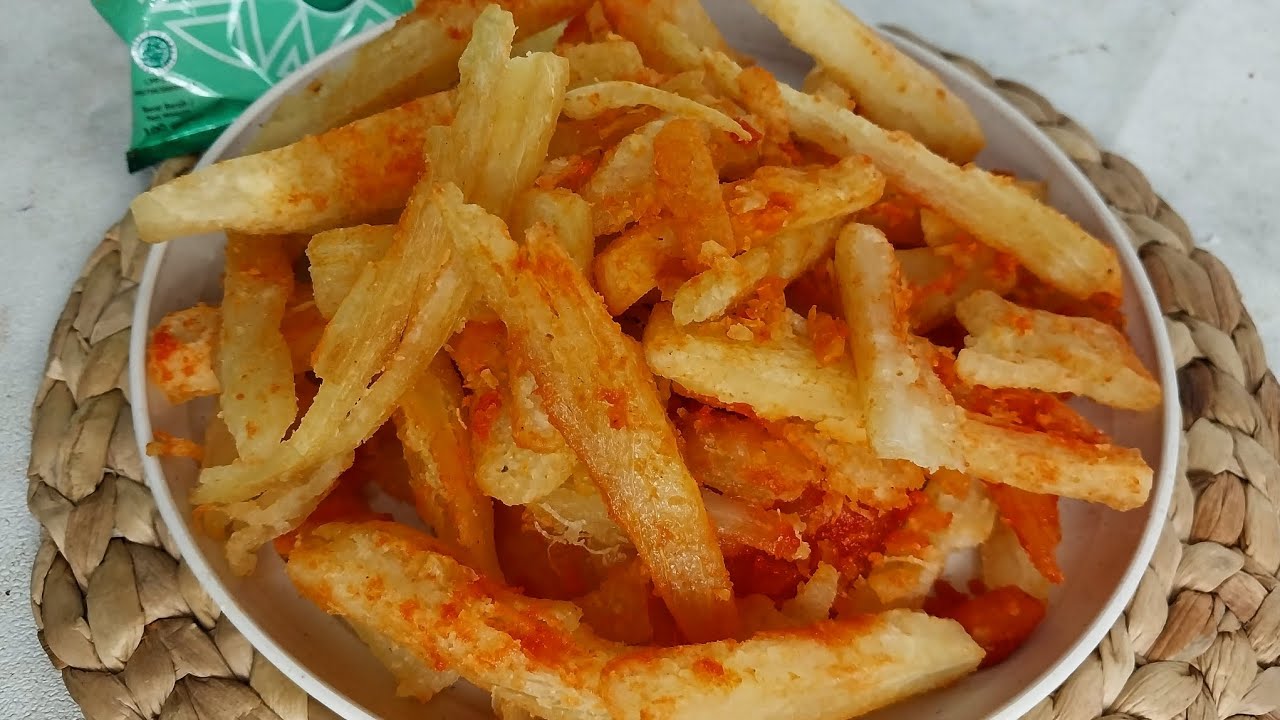 Cemilan Dari Singkong || Tela Tela Singkong || Singkong Goreng Crispy ...