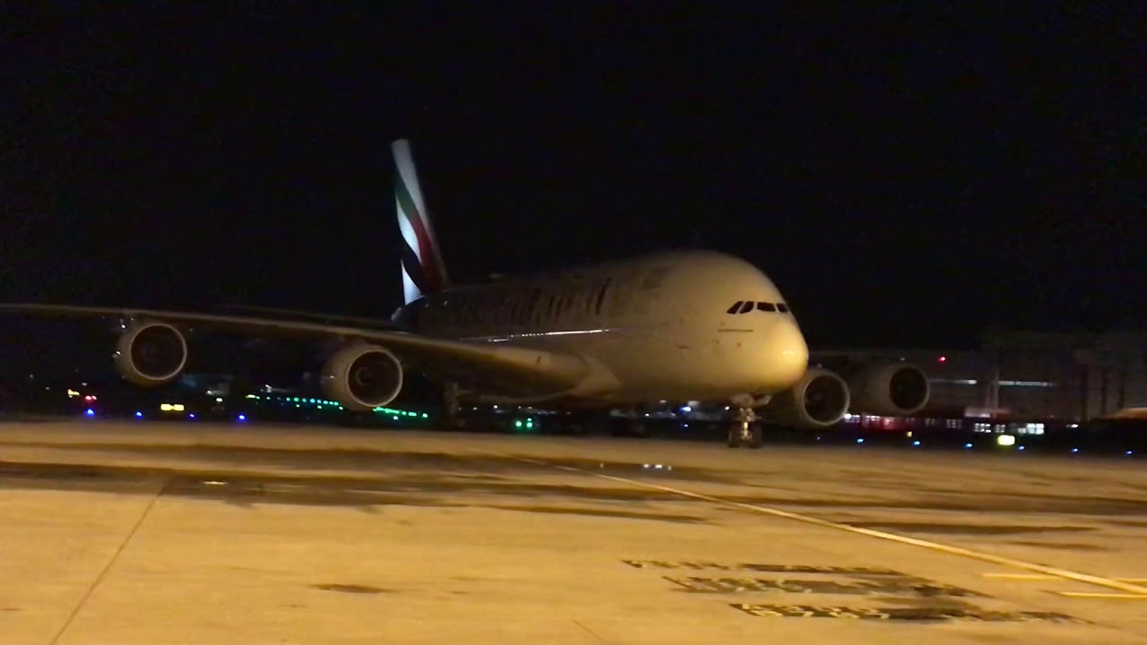 Emirates (EK2019 Year of Tolerance Livery) Airbus A380-842 A6-EVB ...