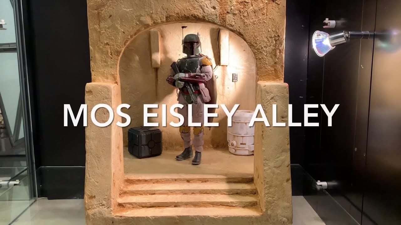MOS EISLEY ALLEY DIORAMA BOBA FETT HOT TOYS 1:6 FAN ART LEGACY ARTS ...