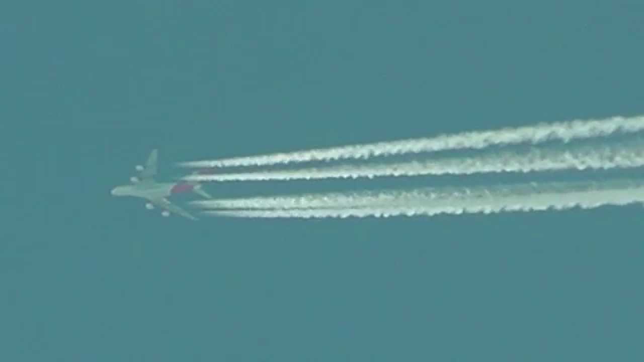 QFA1 flying over Lugoj - Romania - YouTube