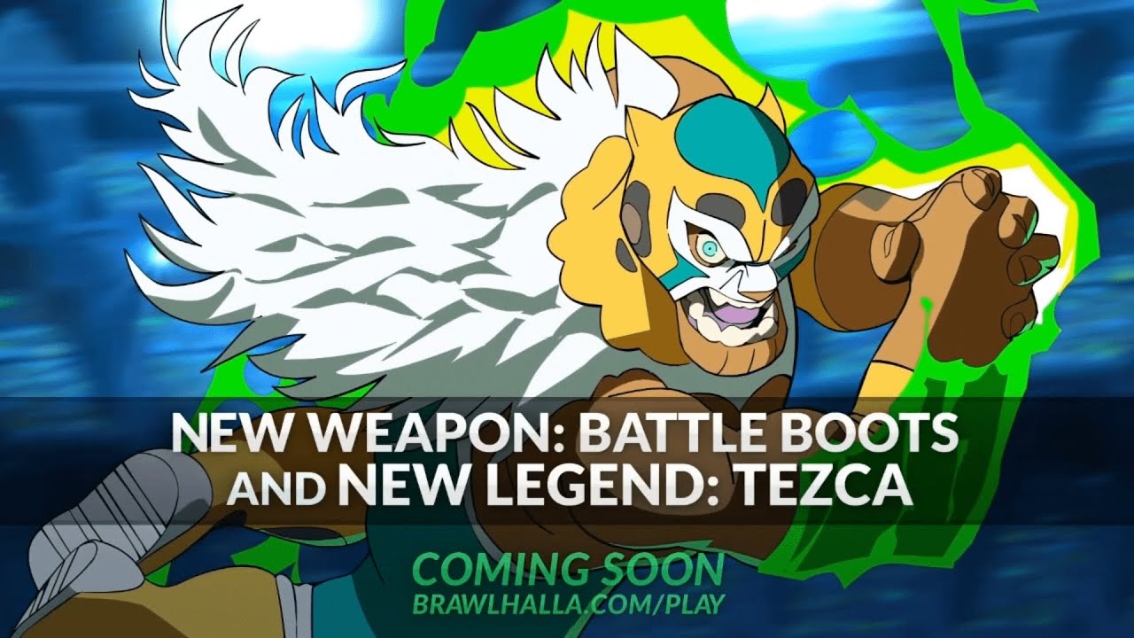 Brawlhalla New Legend Reveal: Tezca - YouTube