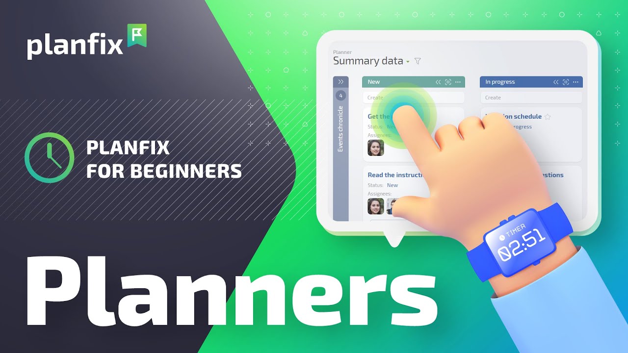 Planfix for Beginners: Planners - YouTube