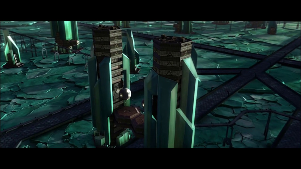 CIS armoured assault tank destroys a skyscraper on Christophsis - YouTube