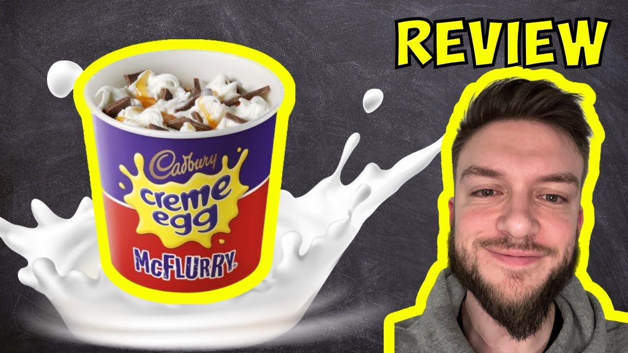 McDonald's Cadbury Creme Egg McFlurry Review - YouTube