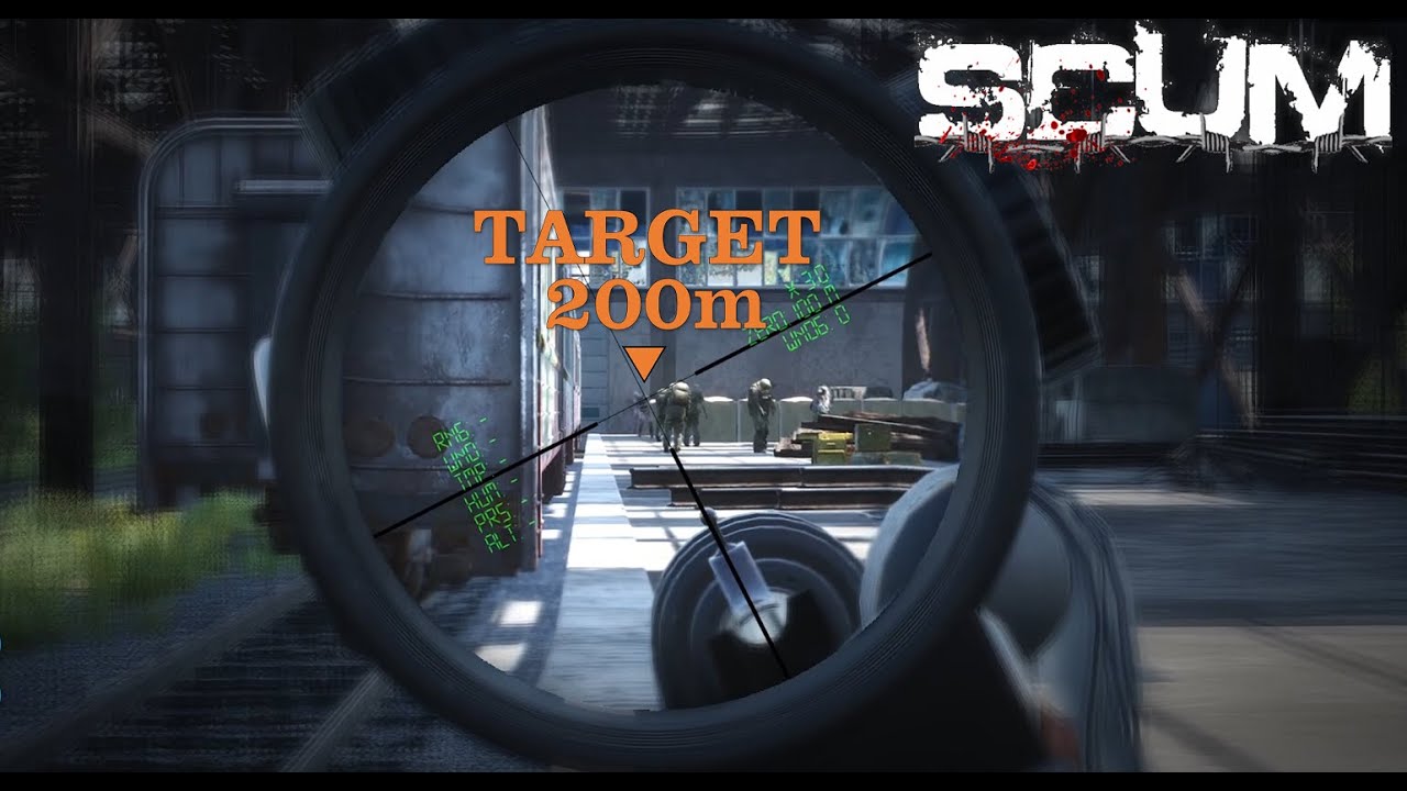 Sniper at the Train Yard - S3 E21 - SCUM Gameplay - YouTube