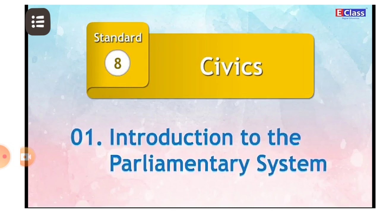 STD: VIII/ Sub : Civics/Lecture No 1 - YouTube