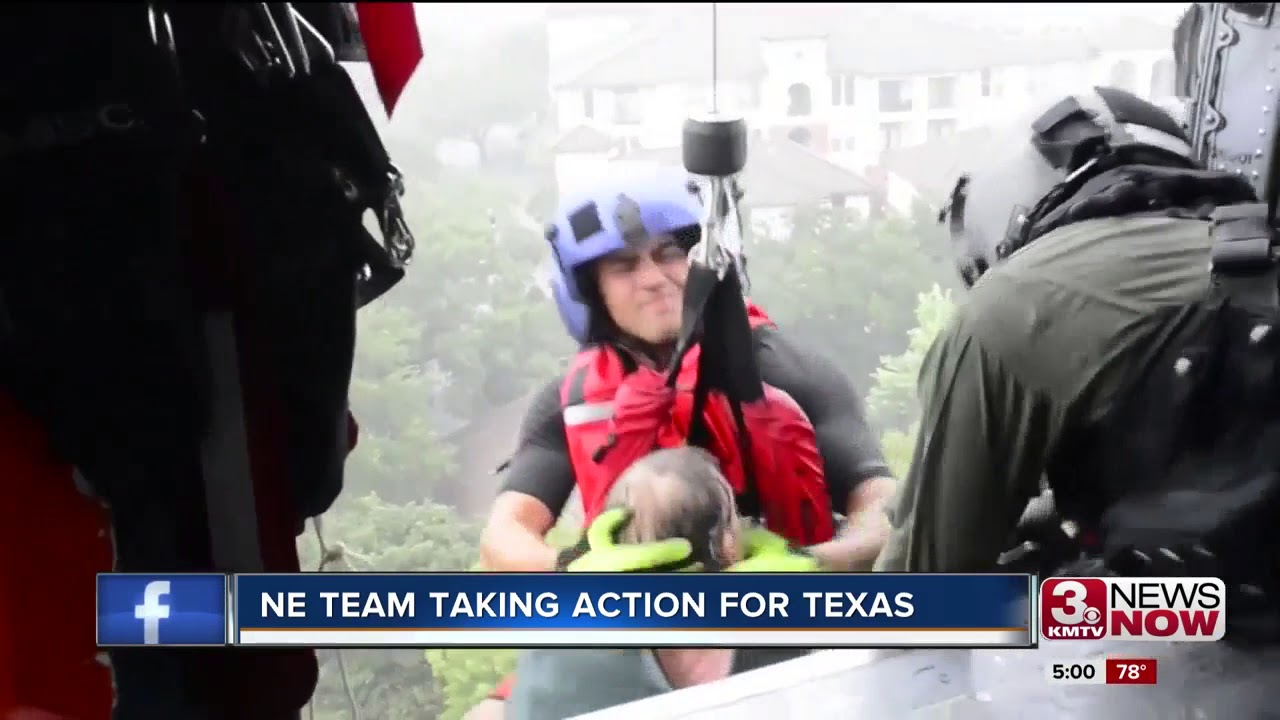 Local first responders rescue Texas residents - YouTube