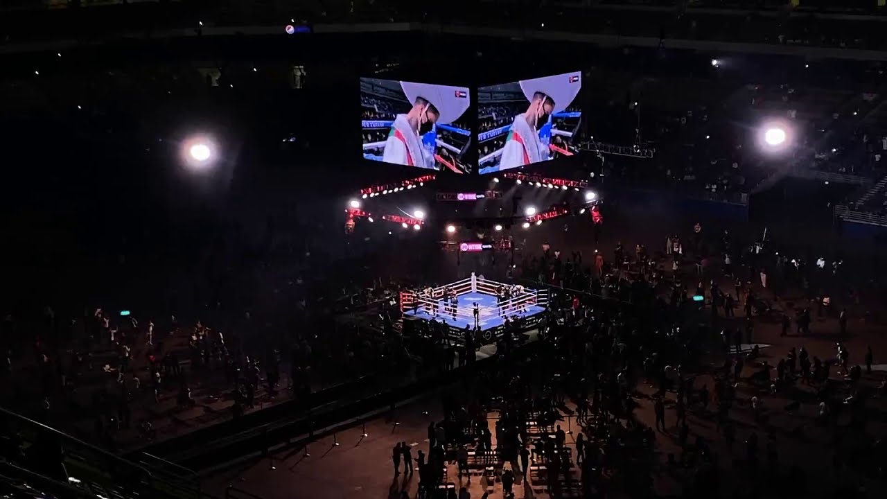 Tank Davis Ring Entrance Alamo Dome - YouTube