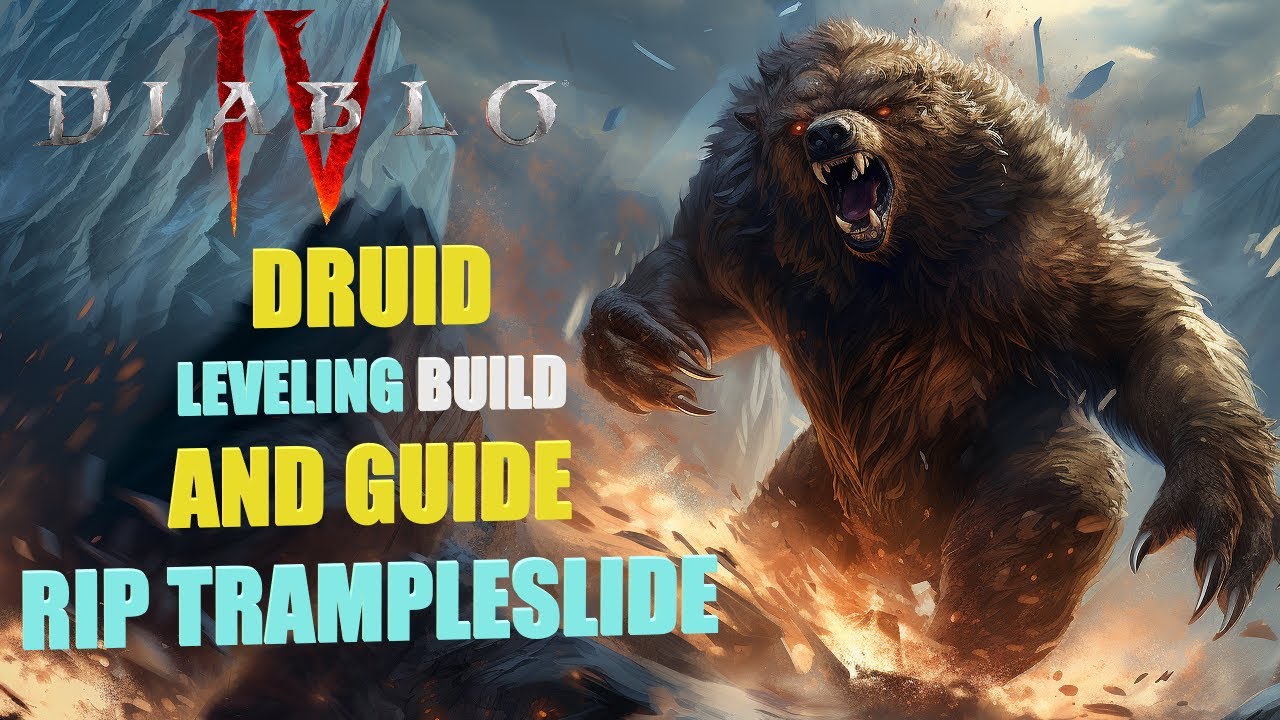 DIABLO 4 - DRUID ALT LEVELING GUIDE + BUILD - PULVERIZE LEVELING BUFFED ...