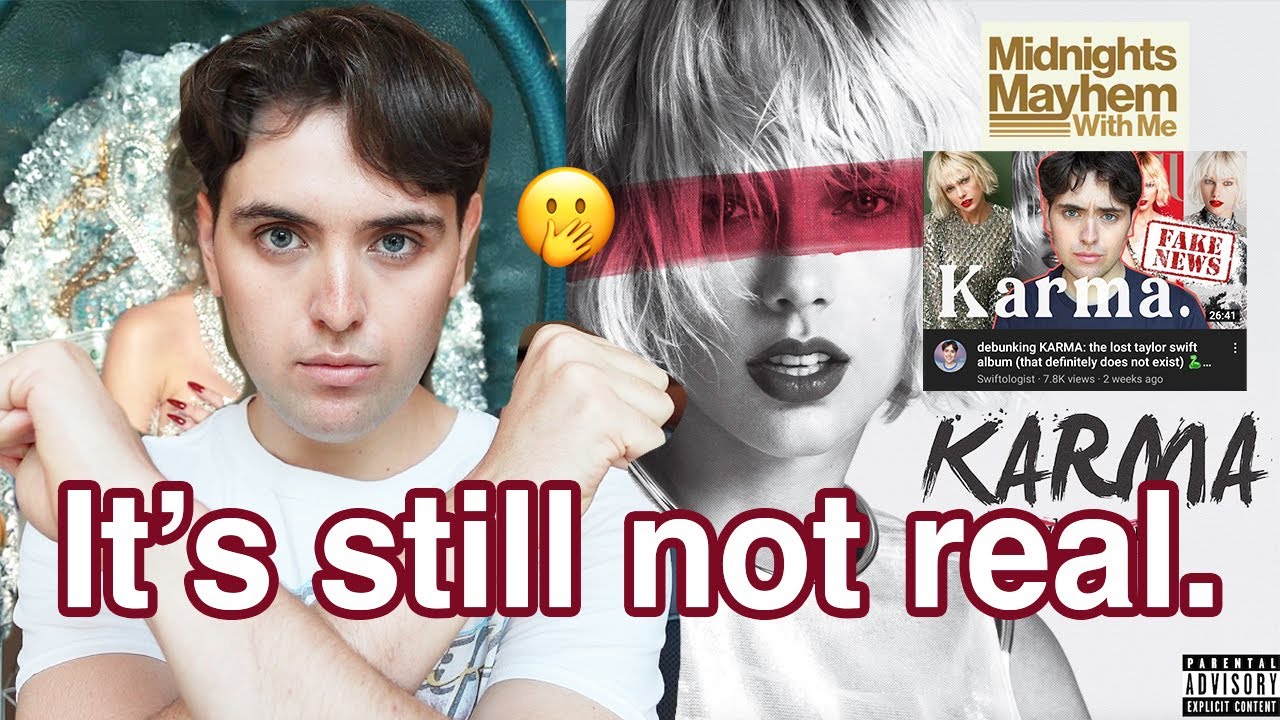 Karma STILL isn't real. Here's why. 🐍 #MidnightsMayhemWithMe Reaction 🧡 ...