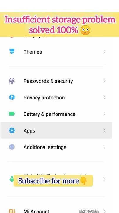 Insufficient storage problem solved|How to solve insufficient storage problem#shorts # ...