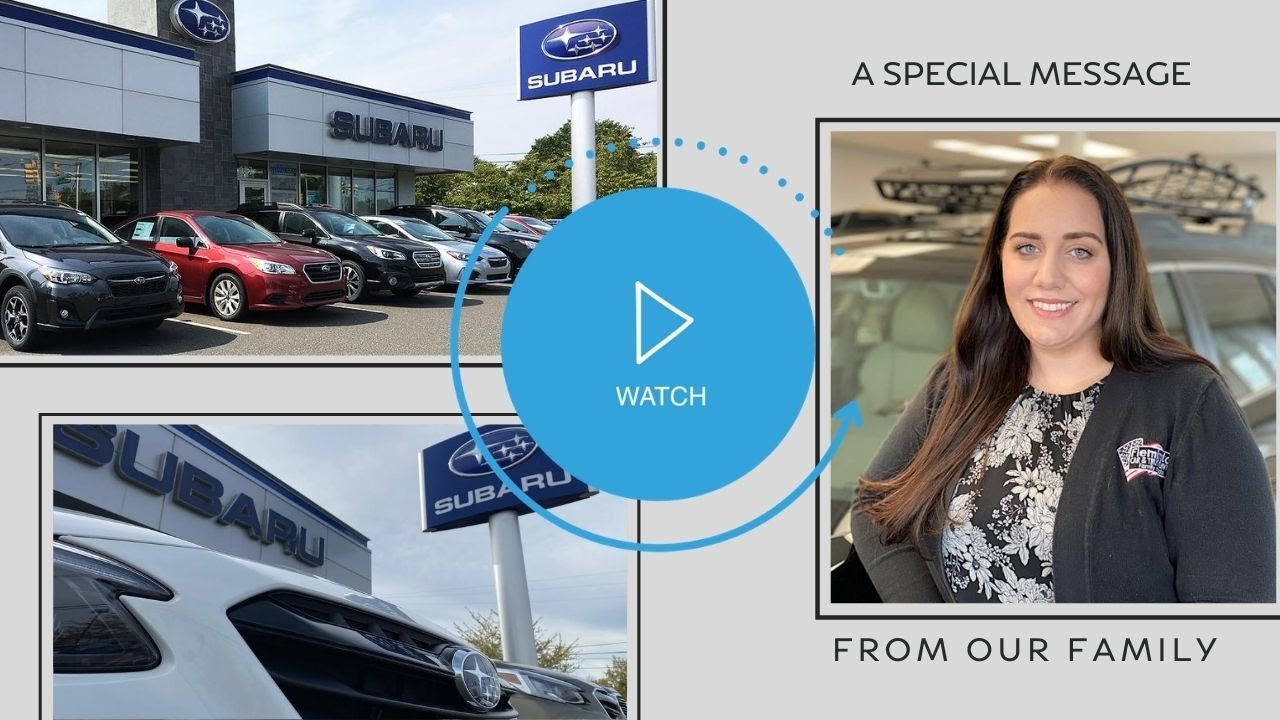 A Special Message from our Subaru Service Team - YouTube