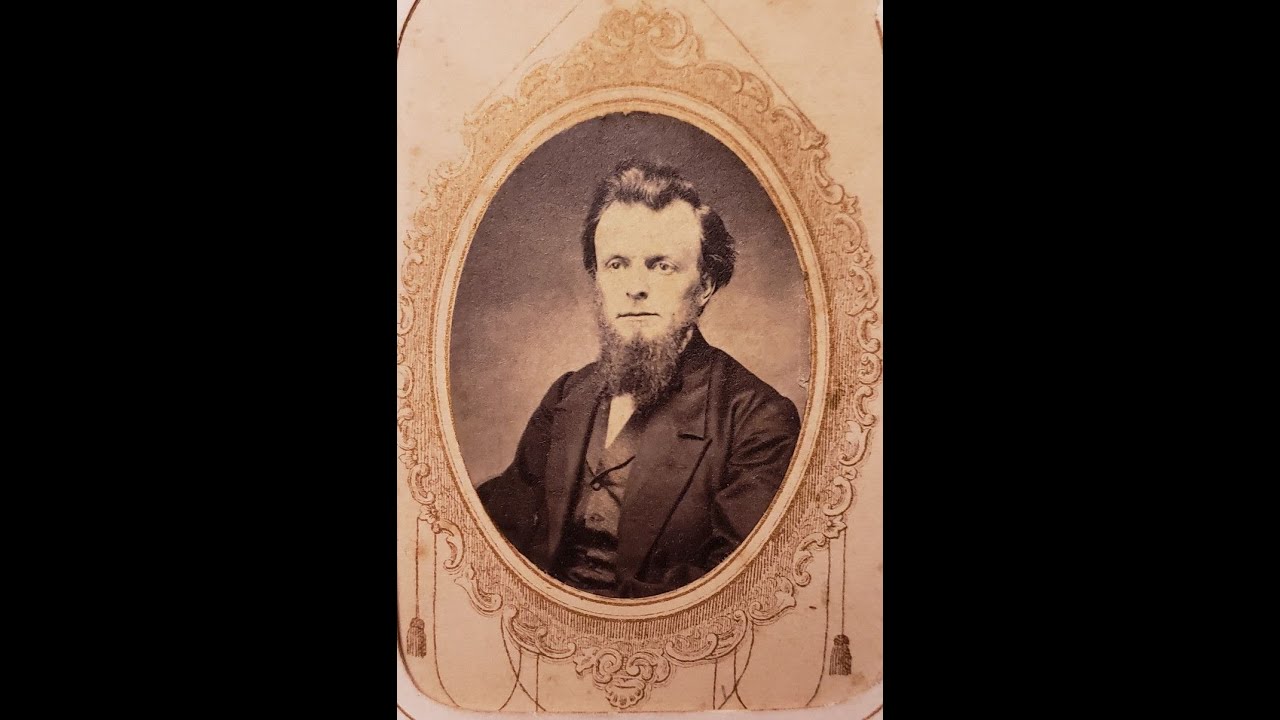 Unboxing An Antique Civil War Era CDV Photograph Album - YouTube