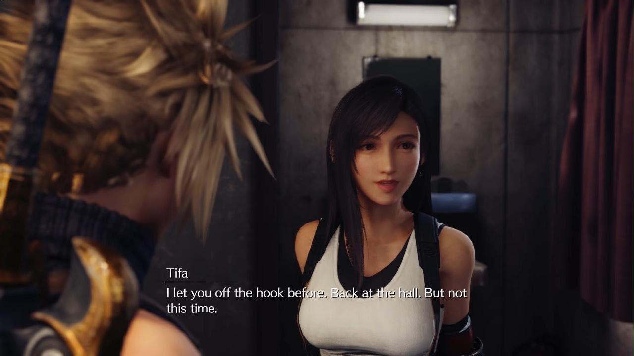 FINAL FANTASY VII REMAKE - Choosing Tifa Outfit - YouTube