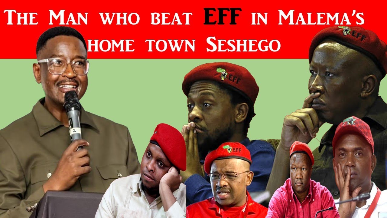 Malema's Childhood Ally Destroys EFF taking 1000 Members & 1 ward in ...